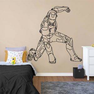 Iron Man Flying Wall Decal - Kuarki - Lifestyle Solutions