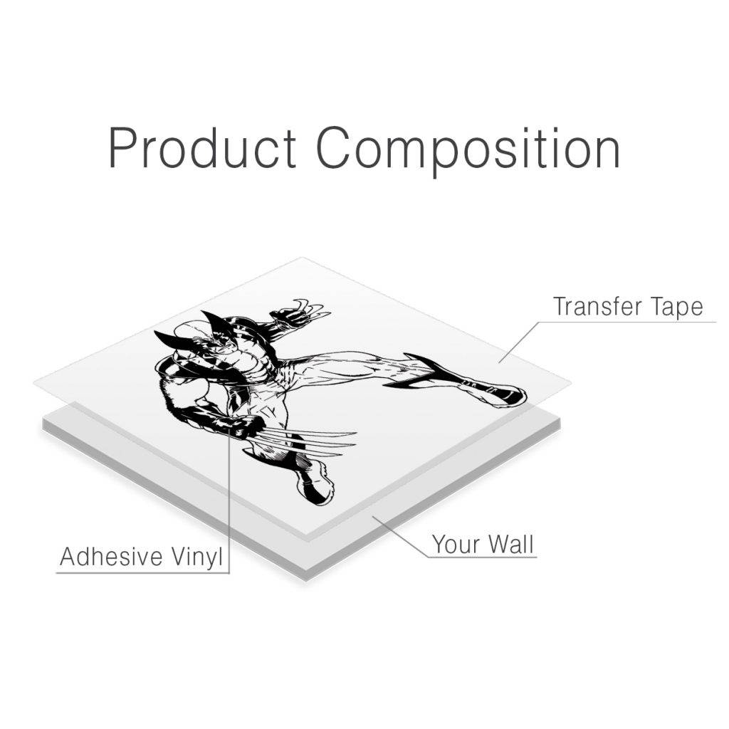 Wolverine Wall Decal - Kuarki - Lifestyle Solutions