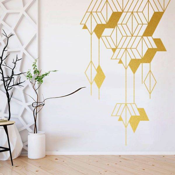Geometric Art Wall Sticker – Kuarki – Lifestyle Solutions